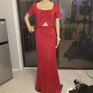 bebe | Dresses | Red Bebe Formal Dress | Poshmark
